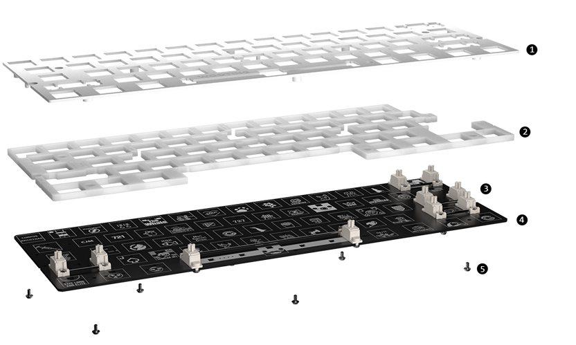 Wooting 60HE+ Module (ANSI) - Ausmodshop