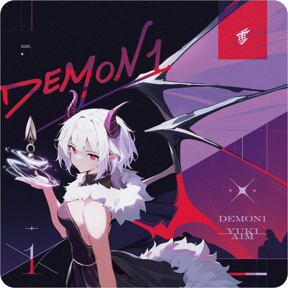 Yuki Aim x Demon1 Cloth Gaming Mouse Pad - Ausmodshop