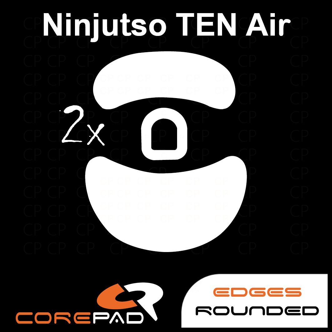 Corepad Skatez PRO Mouse Feet for Ninjutso Ten / Ten Air - Ausmodshop