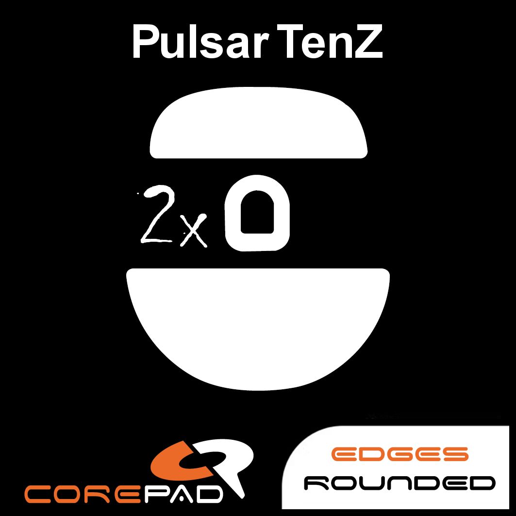 Corepad Skatez PRO Mouse Feet for Pulsar TenZ Signature Edition ...
