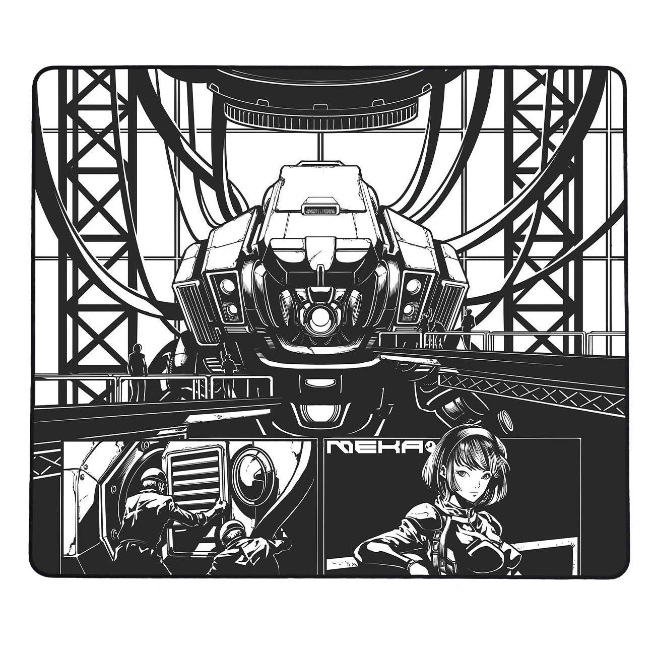 GHOSTGLIDES - MEKA Mouse Pad - Ausmodshop
