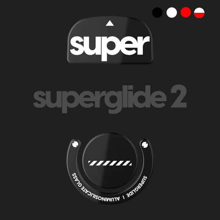 Pulsar Superglide 2 Glass Mouse Skates for Logitech G Pro X Superlight ...