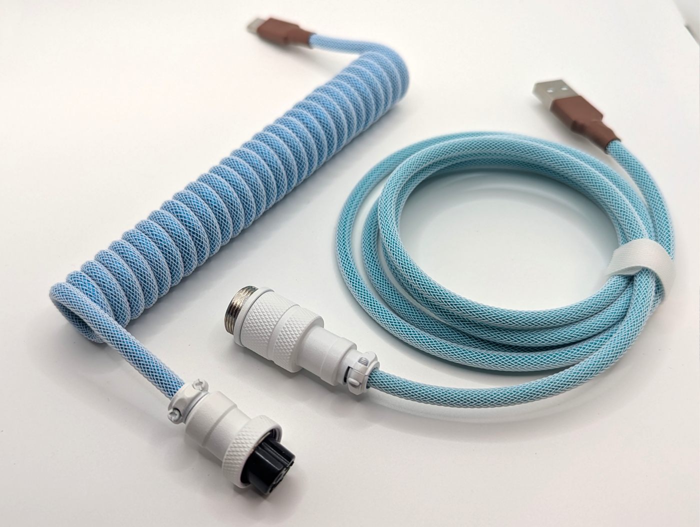 Ausmodshop Coiled Keyboard Cable - Islander - Ausmodshop