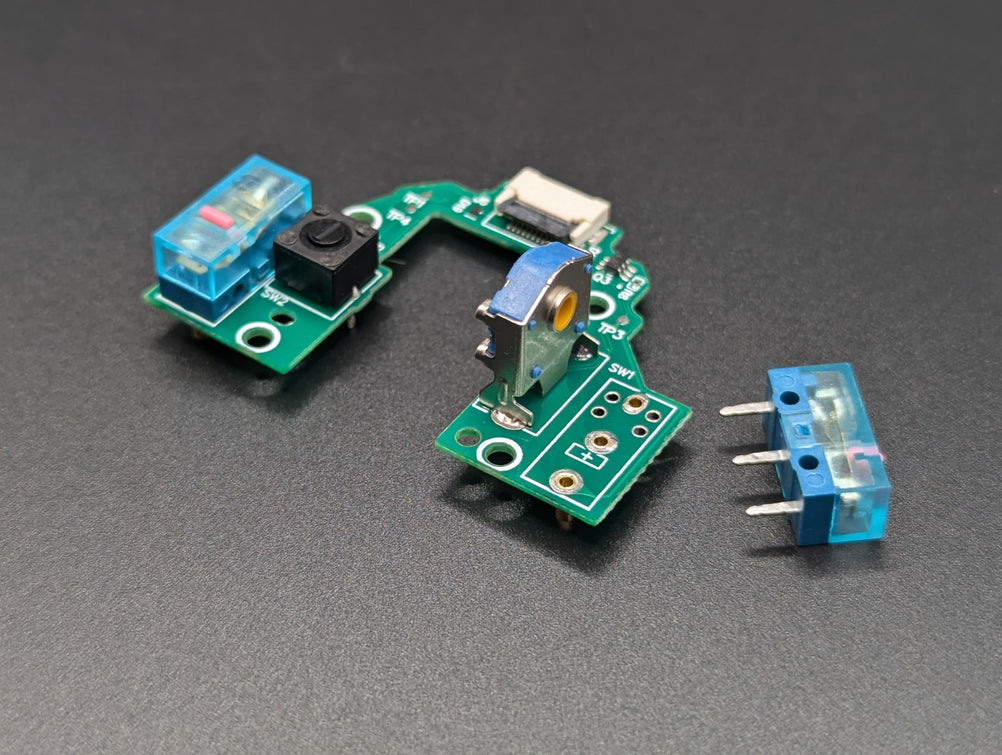 Modded Logitech G Pro X Superlight 2 PCB (GPX 2 and GPX 2 DEX) - Ausmodshop