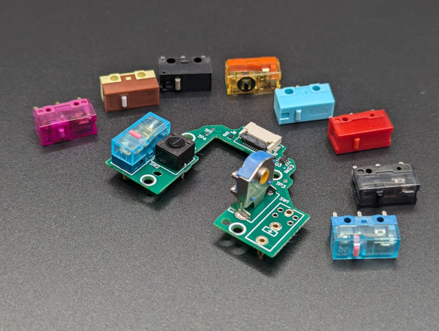 Modded Logitech G Pro X Superlight 2 PCB (GPX 2 and GPX 2 DEX) - Ausmodshop