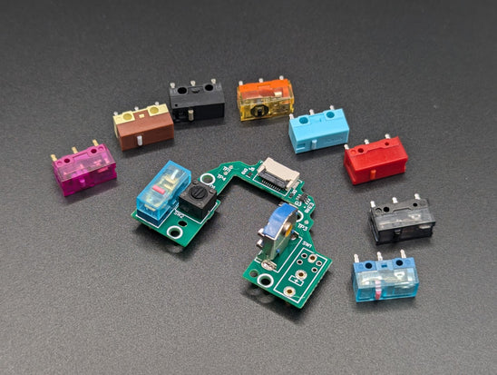 Modded Logitech G Pro X Superlight 2 PCB (GPX 2 and GPX 2 DEX) - Ausmodshop