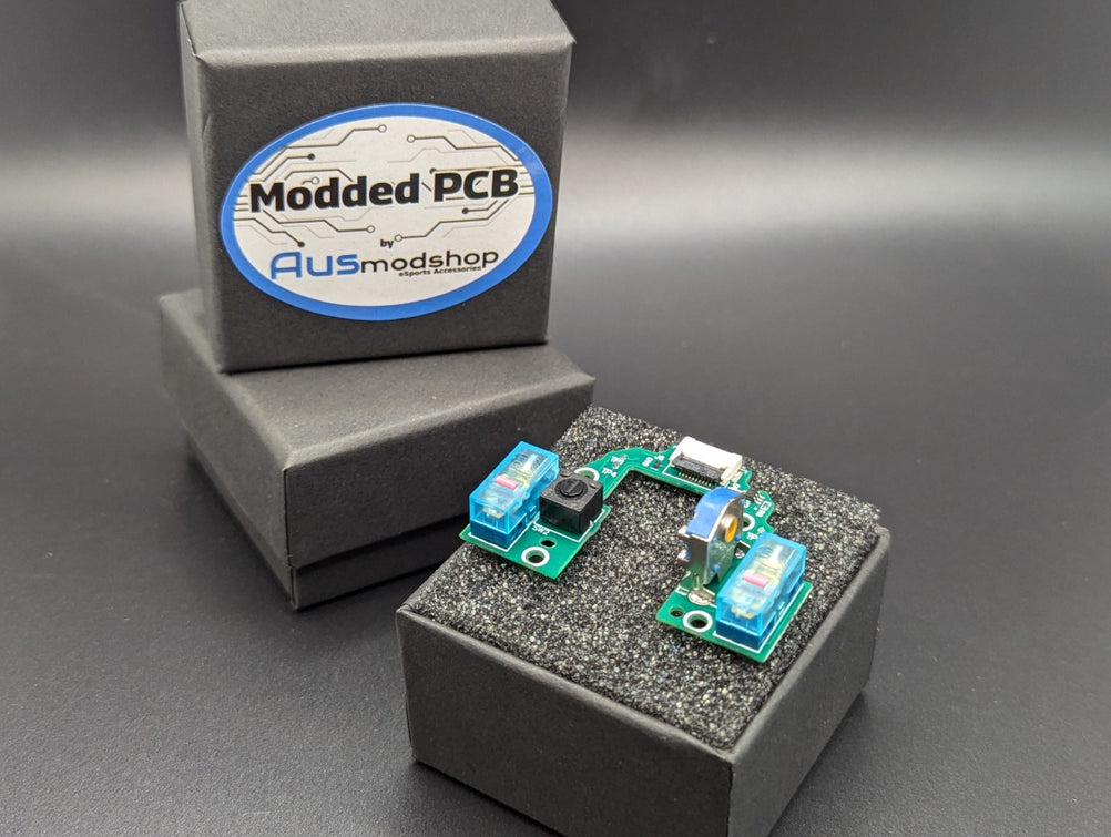 Modded Logitech G Pro X Superlight 2 PCB (GPX 2 and GPX 2 DEX) - Ausmodshop