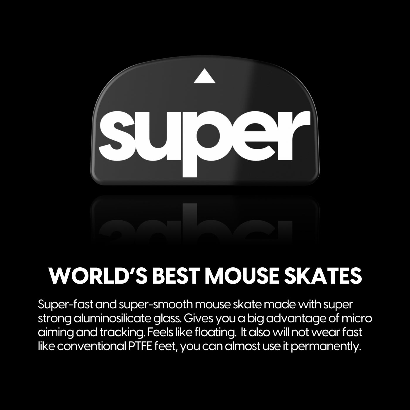 Pulsar Superglide 2 Glass Mouse Skates for Logitech G Pro X Superlight ...