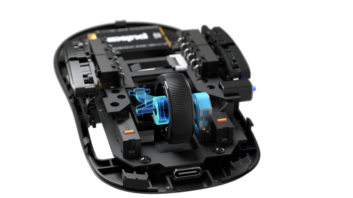 Pulsar X2A Mini Wireless Gaming Mouse - White/black - Ausmodshop