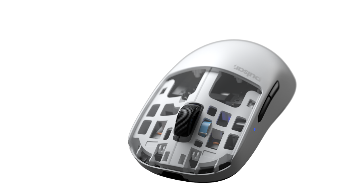Pulsar X2A Mini Wireless Gaming Mouse - White/black - Ausmodshop