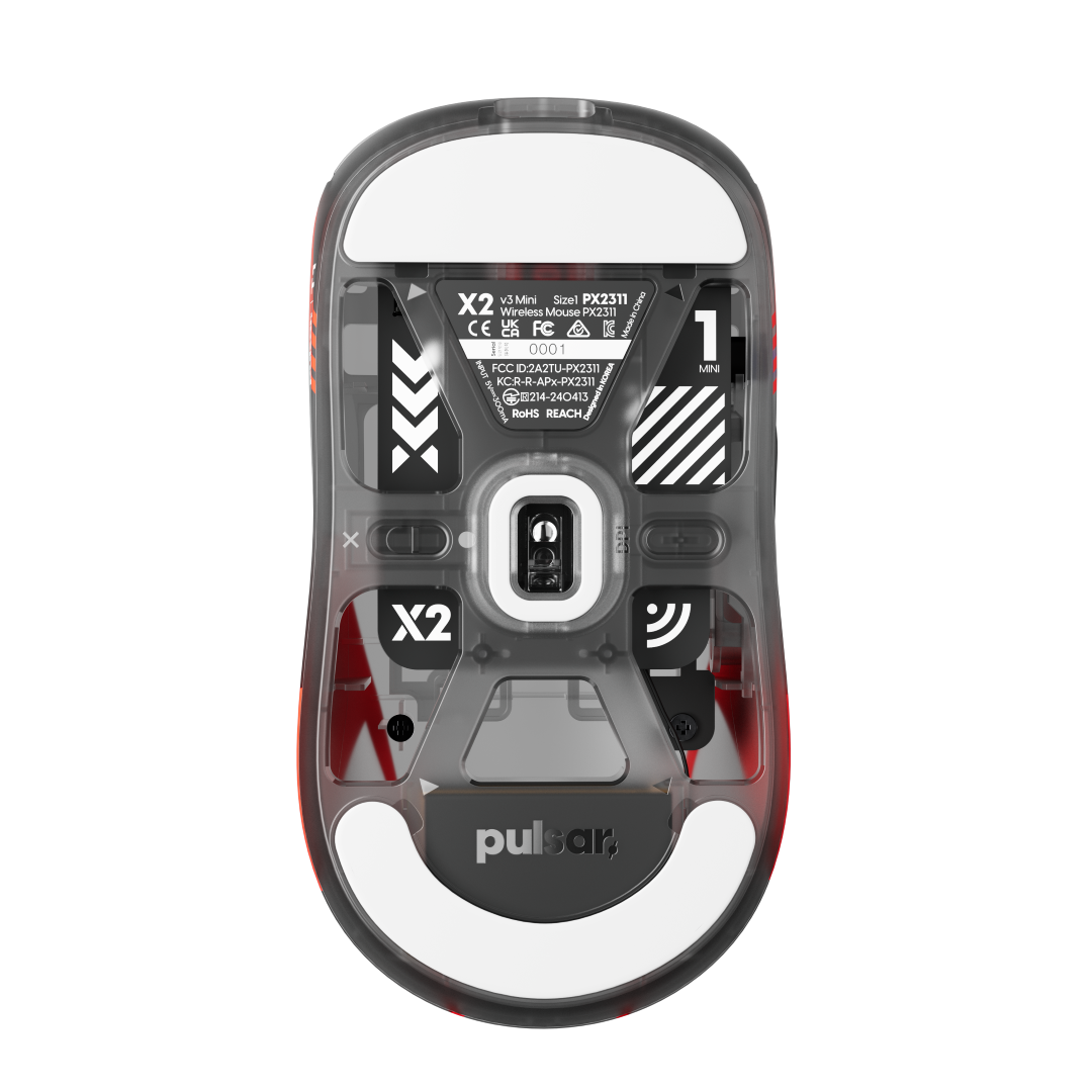 Pulsar X2 v3 Mini Wireless Gaming Mouse - T1 Edition - Ausmodshop
