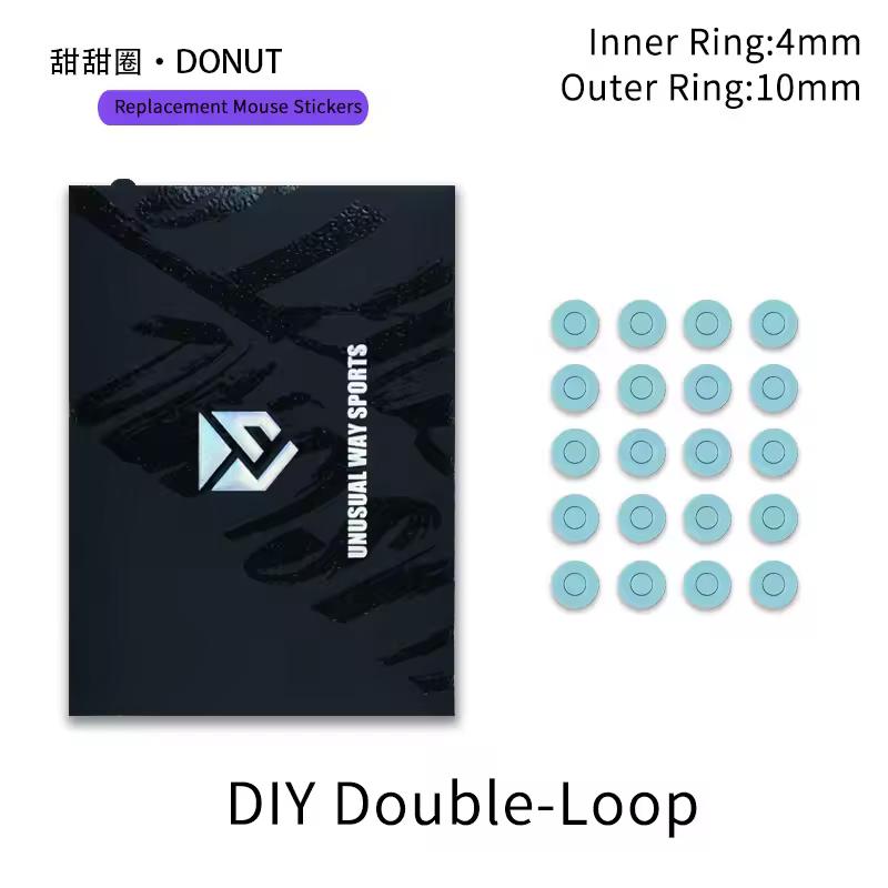 Unusual Way Sports Magic Ice Mouse Skates - Cyan Donuts - Ausmodshop