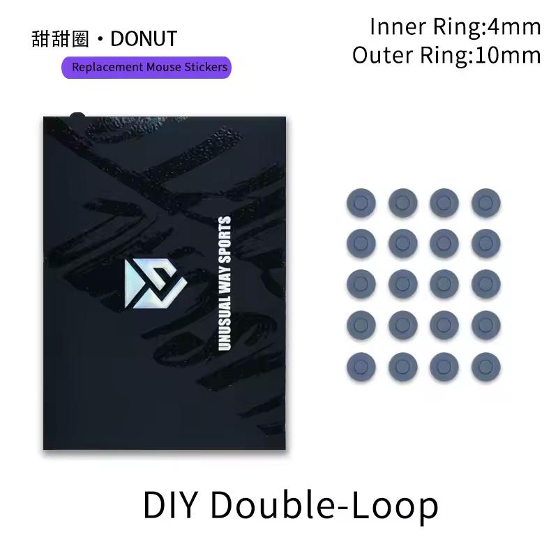 Unusual Way Sports Silver Fox Mouse Skates - Donuts - Ausmodshop