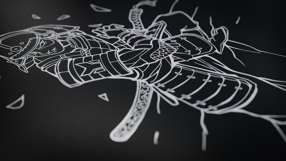 Kurosun - Samurai Mouse Pad - Ausmodshop