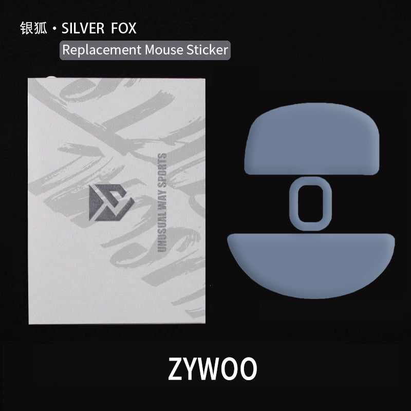 Unusual Way Sports Silver Fox Mouse Skates - Pulsar ZywOo The Chosen M ...