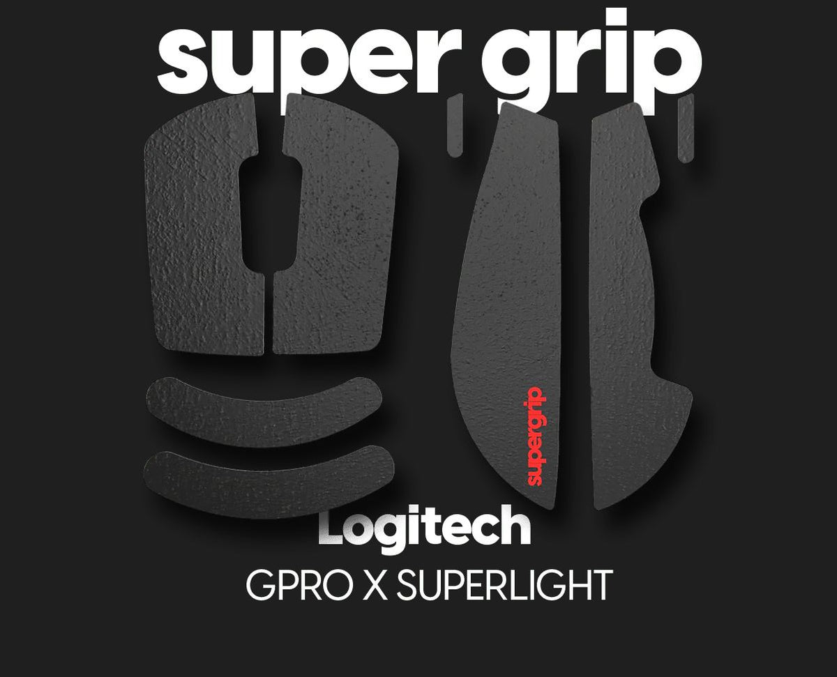 Pulsar Supergrip Grip Tape for Logitech G Pro X Superlight / Superligh ...