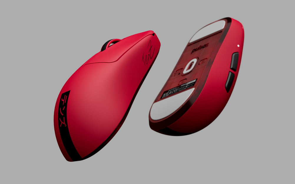 Pulsar TenZ Signature Edition Wireless Gaming Mouse - Red (Limited Edi ...