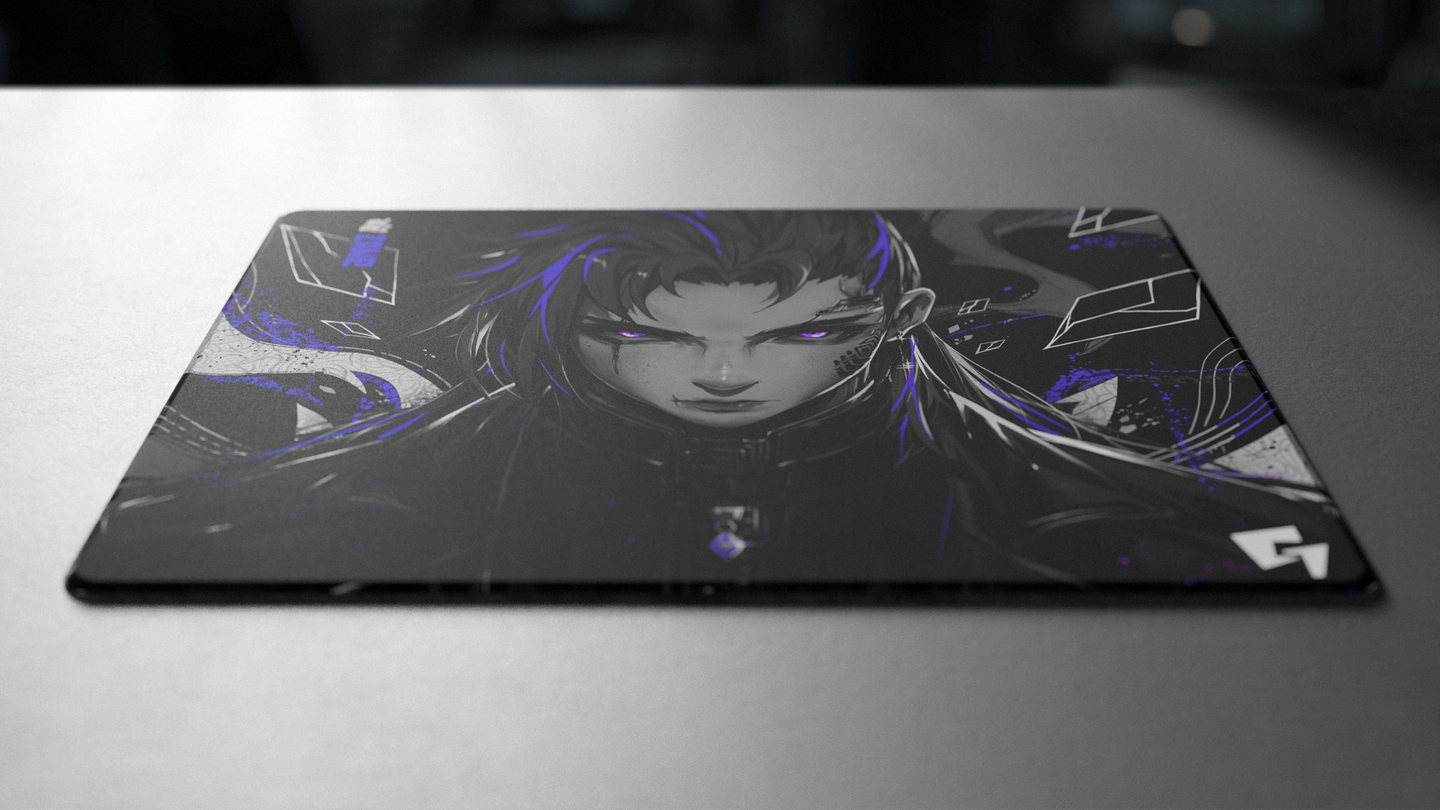 GLSSWRKS Zane Glass Mouse Pad - Ausmodshop