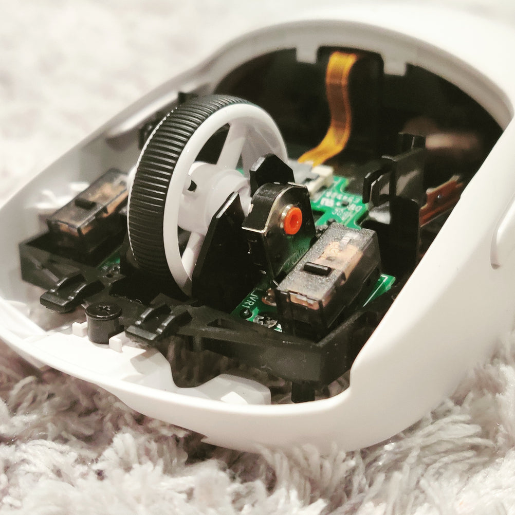 Modded Logitech G Pro X Superlight PCB