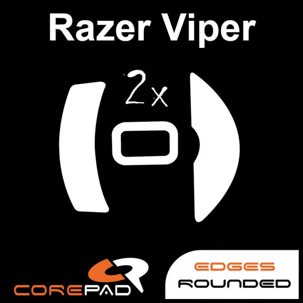 Corepad Skatez PRO Mouse Feet for Razer Viper Wired / Viper 8khz ...