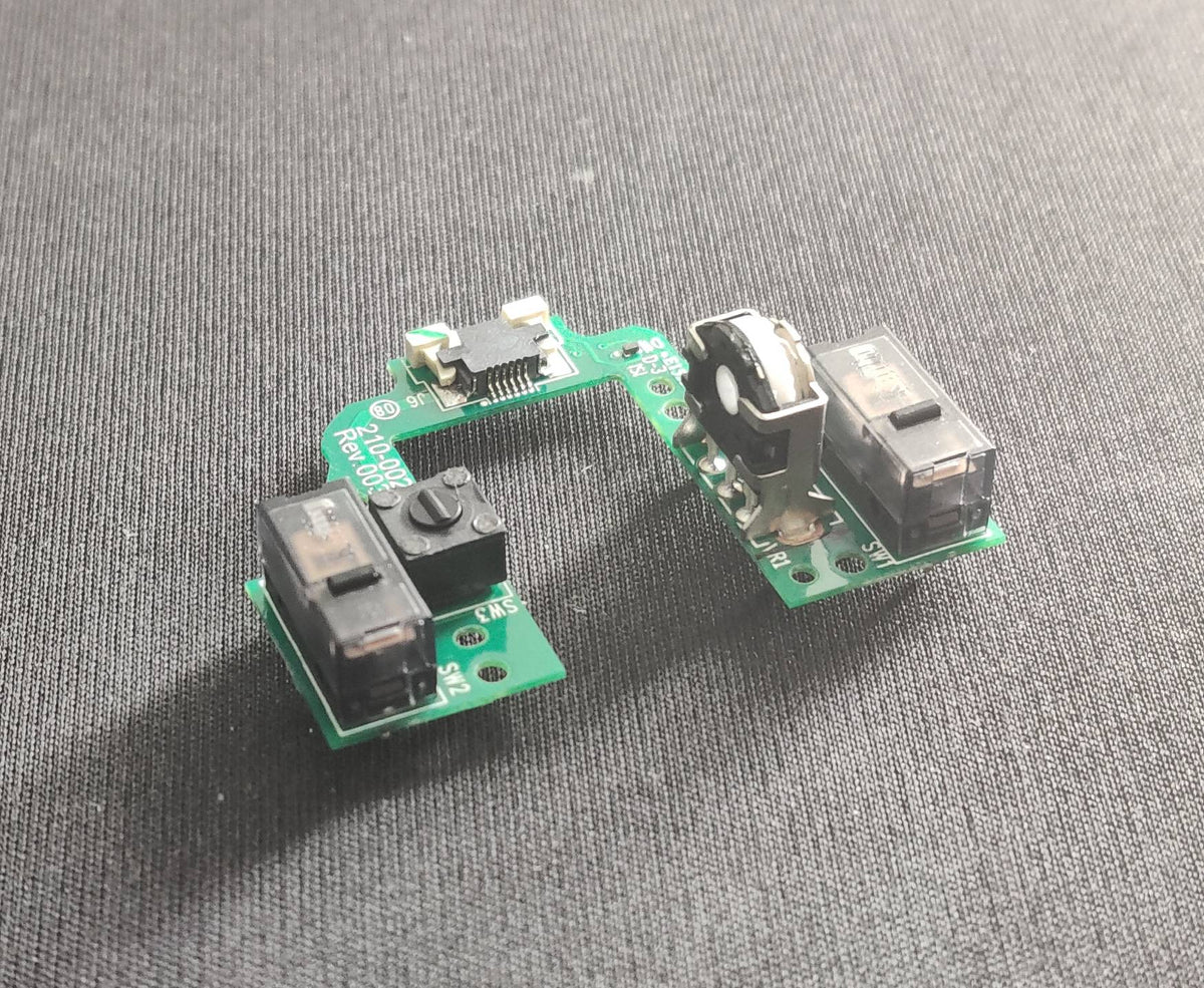 Modded Logitech G Pro X Superlight PCB